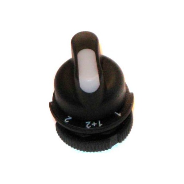 Springer Controls Co T.E.R., PRSL1864BI Transparent 1/1+2/2 Maint. Pos. Selector Switch, Use w ...